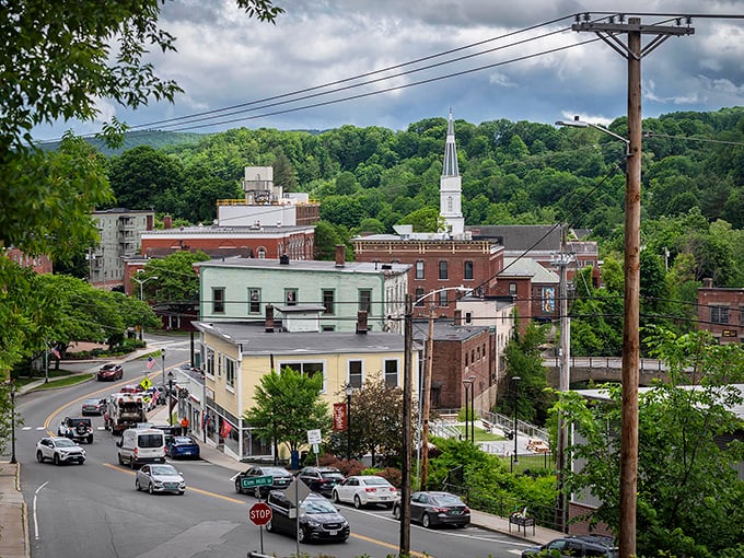 Springfield's golden hour transforms ordinary streets into extraordinary experiences&mdash;one of many free pleasures in this budget-friendly river town.