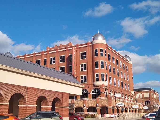 Historic architecture meets modern comfort in Sulphur's beautifully preserved downtown district.