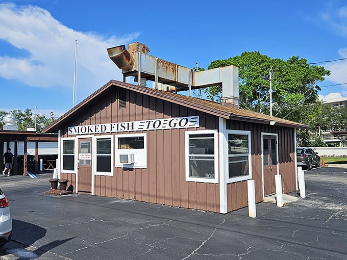That humble brown building has been smoking fish to perfection since before smoking was cool. Hipsters, take note.