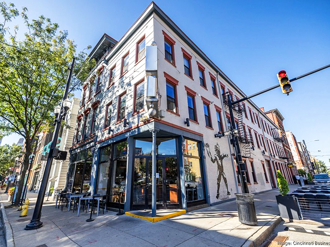 Behind that charming storefront lies Cincinnati's answer to perfectly aged, flame-kissed steak perfection. 