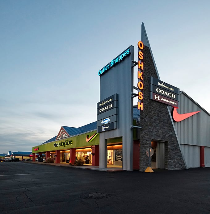 The North Face at Oshkosh Outlets stands ready for Wisconsin's outdoor enthusiasts—because adventure gear is best bought at adventure prices.