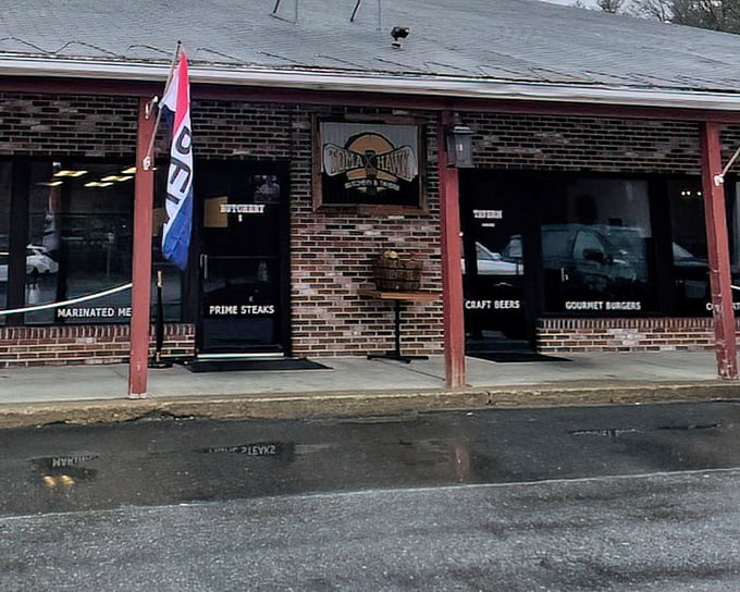 When "Prime Steaks" appears right on the storefront, they're making a bold statement they'd better back up with their grill.