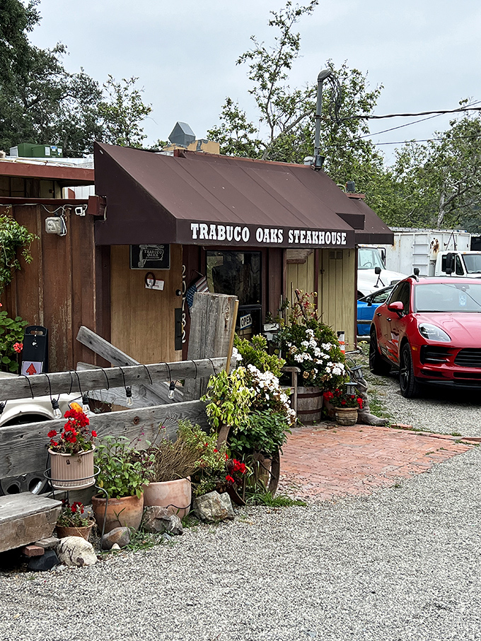 Trabuco Oaks' rustic cabin vibes and "No Ties Allowed" policy create the perfect hideaway for serious steak lovers.