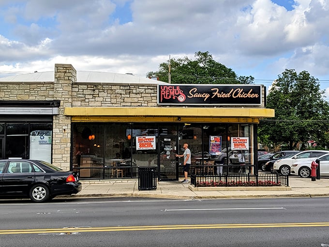 Uncle Remus' saucy signage promises chicken with attitude. That sauce isn't just famous &ndash; it's practically Chicago folklore.