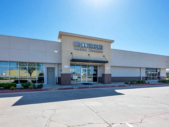 Uptown Cheapskate Midwest City brings order to the chaos of secondhand shopping with its clean, modern approach.