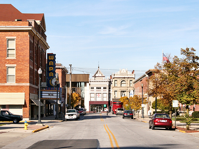 Wapakoneta's historic downtown looks like the perfect movie set for a heartwarming holiday film about coming home.