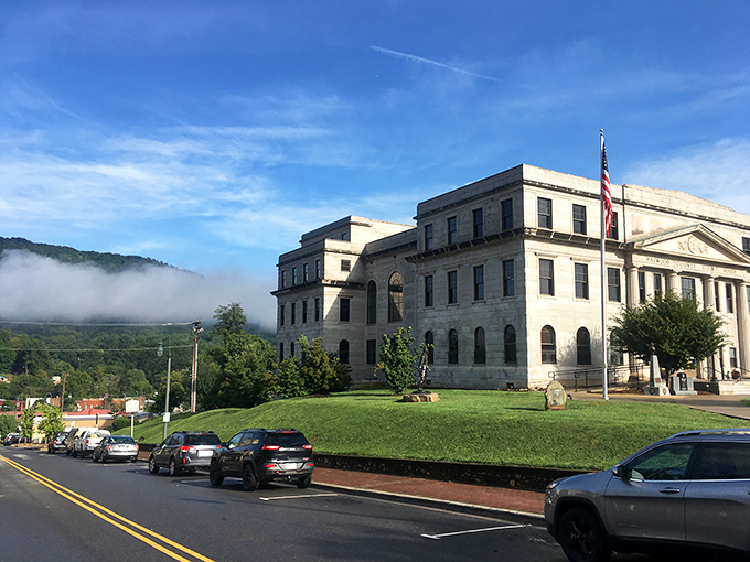 Waynesville's historic downtown invites you to park the car and explore on foot &ndash; your step counter will thank you later!