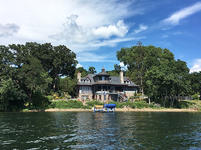 This stately lakeside home in White Bear Lake might look expensive, but the town offers many affordable options for retirees seeking water views.