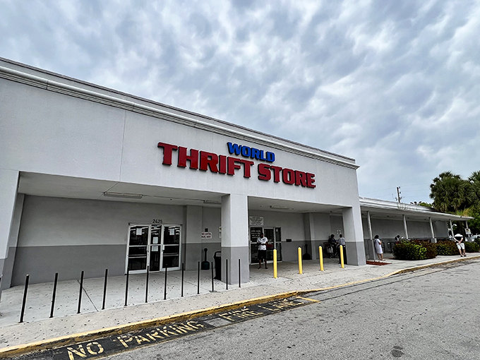 World Thrift isn't exaggerating&mdash;this sprawling white building houses enough treasures to furnish a small country.