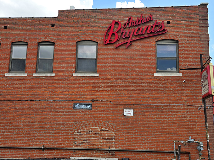 That iconic red sign has guided barbecue pilgrims for generations, like a meaty North Star in Kansas City.