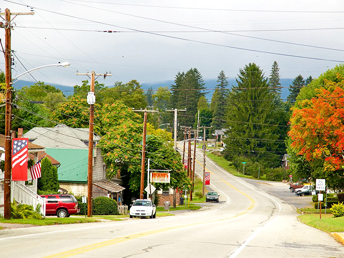 These tree-shaded streets in Bedford showcase small-town Pennsylvania living at its most affordable best.