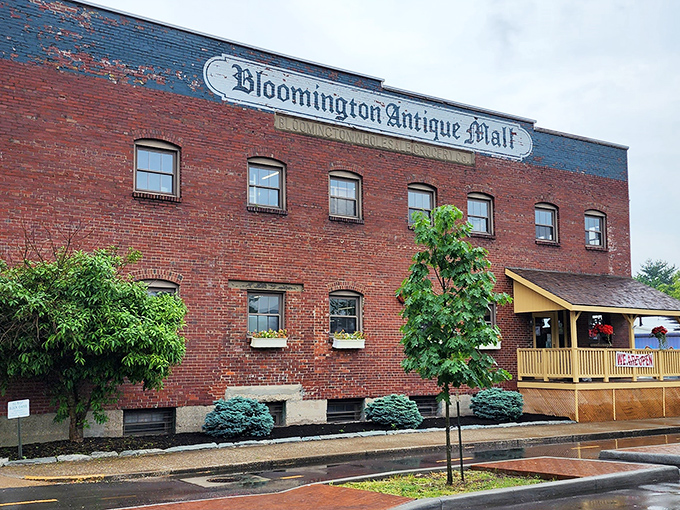 That welcoming front porch practically begs you to come in and discover what vintage magic awaits.