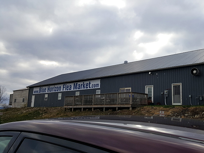 This spacious building houses endless possibilities for those who believe one person's clutter becomes another's treasure.