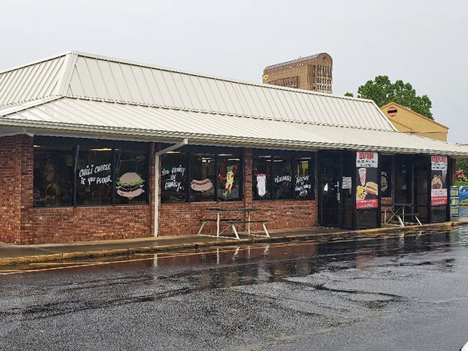 Rain-slicked windows can't dampen the appeal of Boot's & Sonny's, where hot dog traditions remain deliciously unchanged by time.