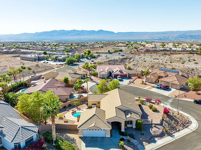Life in Bullhead City flows at an easy pace, where desert landscapes meet peaceful suburban streets under endless blue skies.