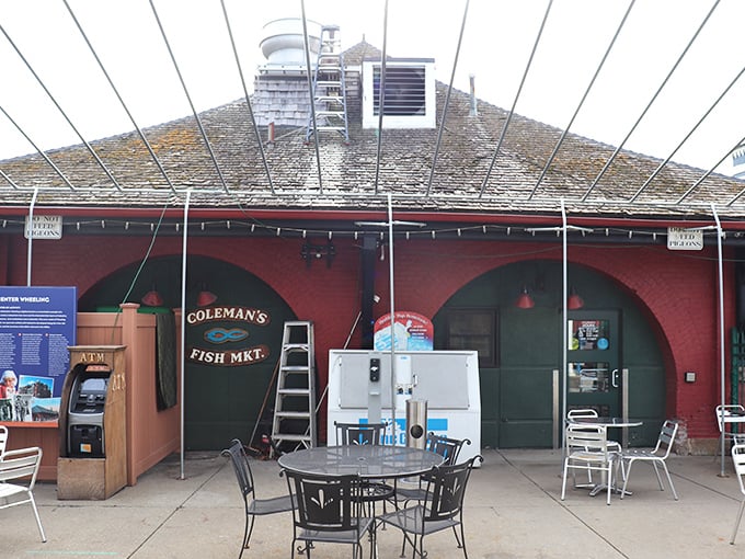 Market-fresh meets restaurant-ready in this charming setup that puts quality ingredients front and center stage.