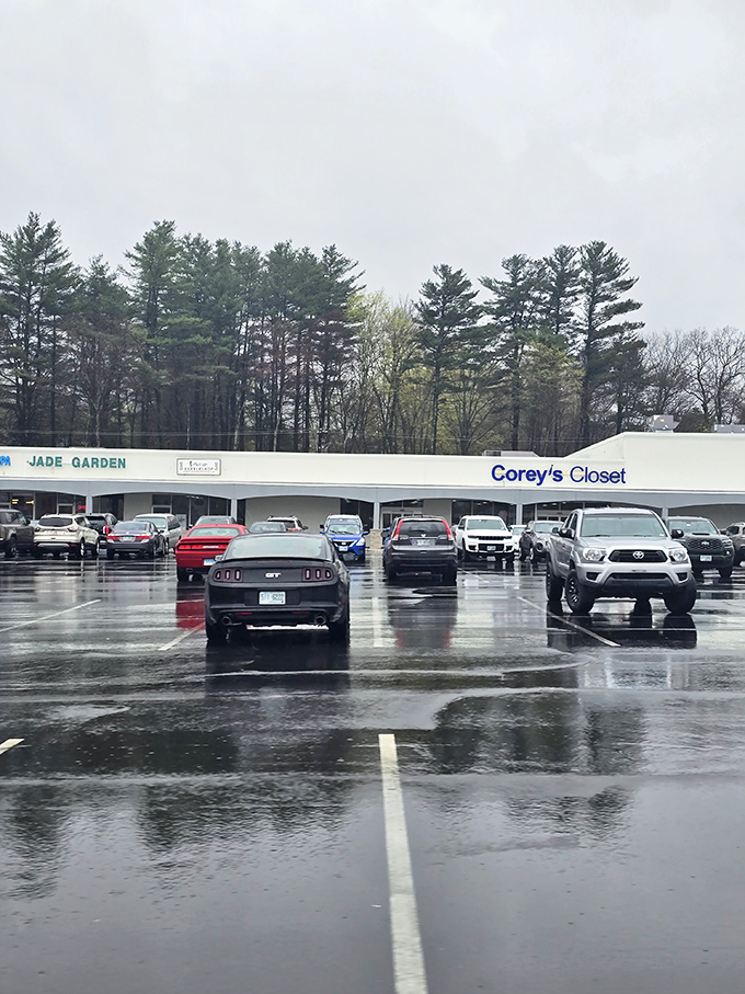 Even on rainy days, Corey's Closet draws a crowd. This popular clothing thrift store transforms shopping into a community experience.