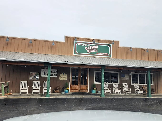 That green and tan exterior might look simple, but the catfish inside is absolutely extraordinary.