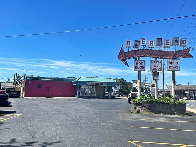 Some signs become landmarks, and this vintage beauty has guided generations to greatness.