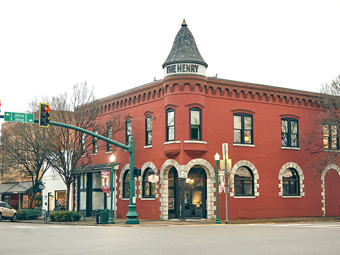The Henry building stands proud, reminding us that good craftsmanship and attention to detail never go out of style.