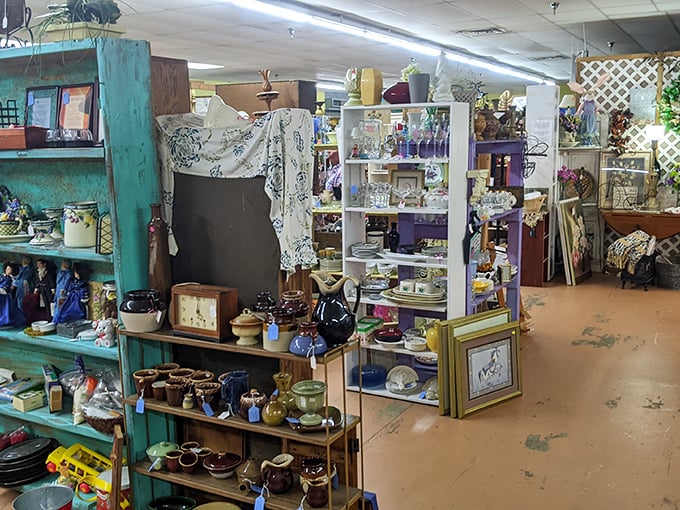 Shelves upon shelves of colorful treasures create a shopper's paradise at this aptly named North Myrtle Beach institution.