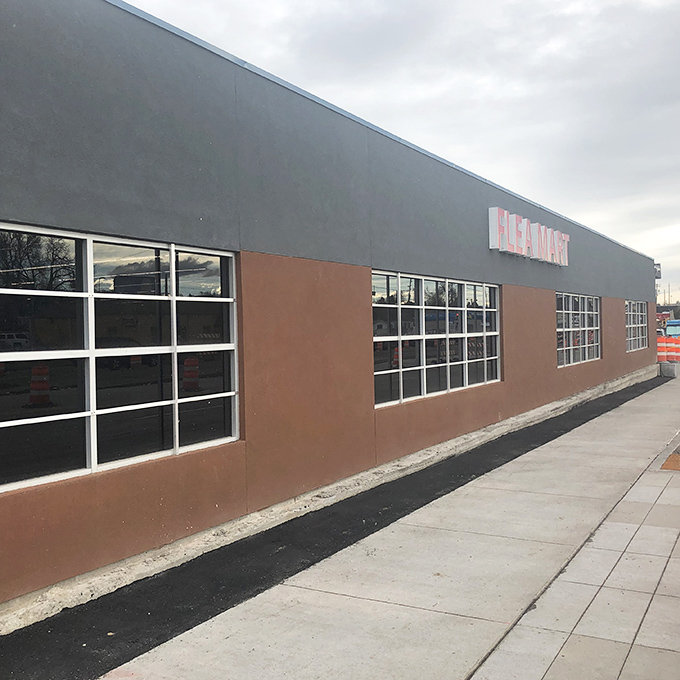 Simple storefront, extraordinary finds - proof that you can't judge a flea market by its cover.