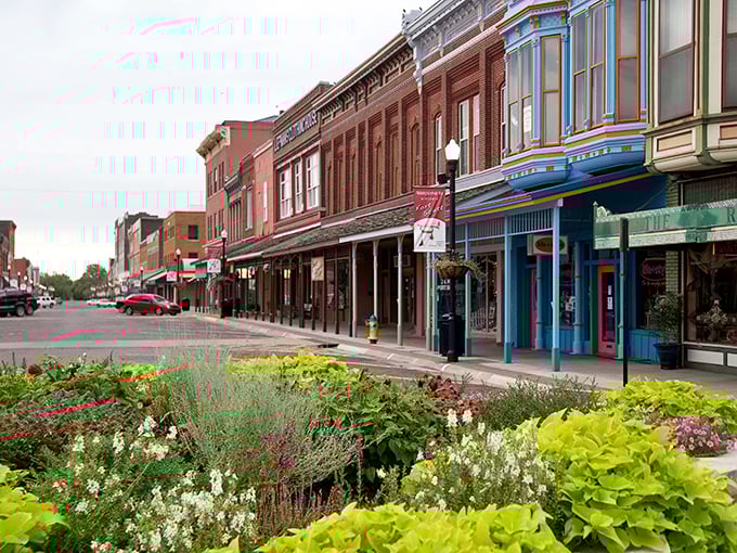 That stunning Victorian buildings makes you wish all shopping looked this elegant and inviting.