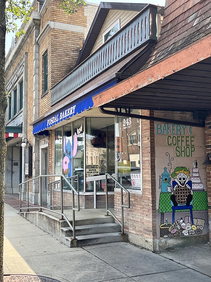 That classic blue awning and brick storefront have welcomed generations of sweet-toothed Stoughton residents. Some traditions are worth preserving!