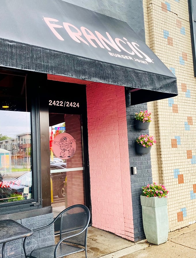 Urban chic meets cheese-filled tradition at this Northeast Minneapolis spot where flower boxes add a touch of charm.