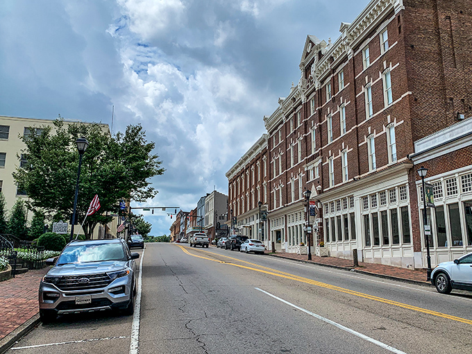 These tree-shaded streets invite you to slow down and actually taste life.