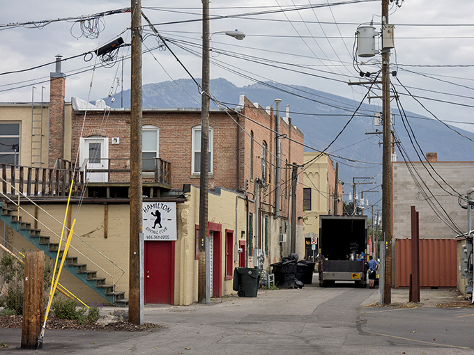 Those snow-capped peaks in the distance remind you that wilderness is always just a short drive from downtown.