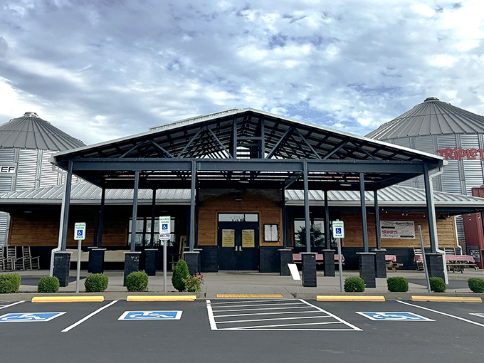 Modern barn architecture creates the perfect setting for comfort food that satisfies both body and soul.