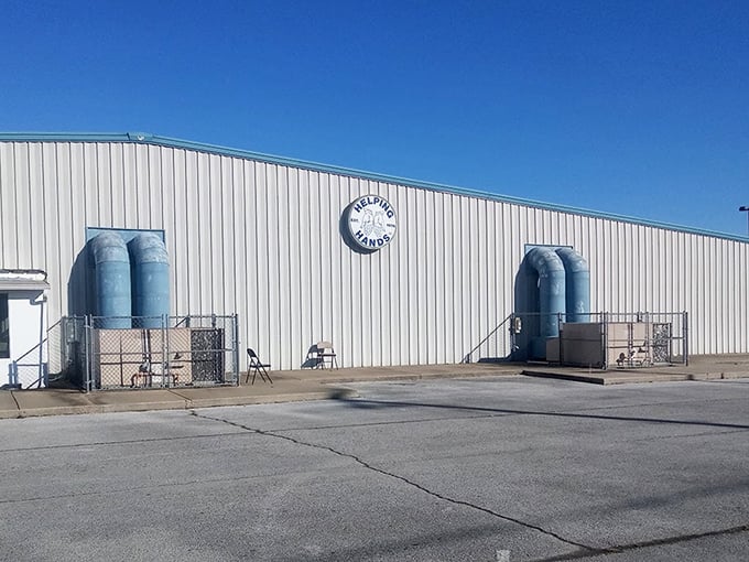 This industrial-sized thrift store proves that great finds come in large, no-nonsense packages.