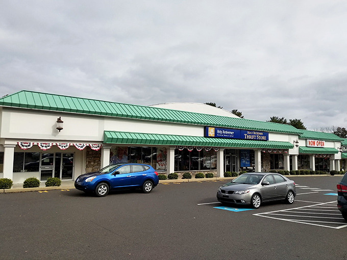 The stained glass of thrift stores&mdash;beautiful finds that let the light of good deeds shine through.