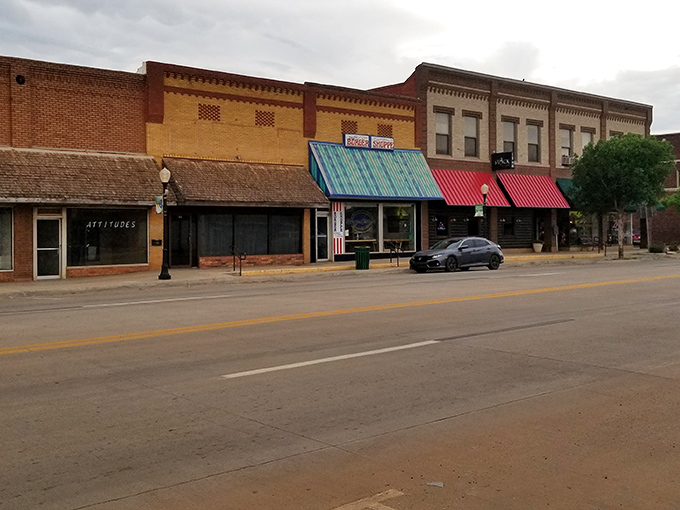 These Kingfisher streets invite exploration at a pace that lets you actually see what you're walking past.