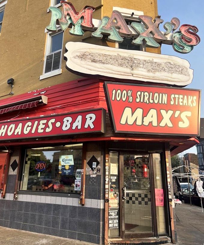 "100% Sirloin" isn't just a promise&mdash;it's a way of life. Even the dog outside knows something special is happening here.