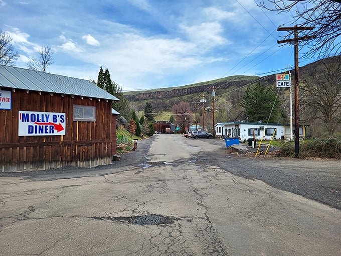 Sometimes the most unassuming buildings hold the most extraordinary comfort food treasures inside them. 