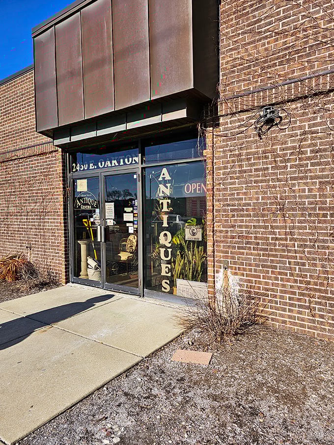 Simple storefront, extraordinary treasures—this place proves you should never judge an antique mall by its cover.