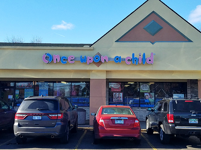 The colorful signage perfectly captures the fun, family-focused atmosphere waiting inside this Troy location. 