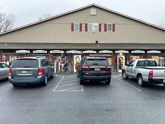 The rustic market building houses treasures both edible and decorative. A feast for the eyes before the actual feast begins.
