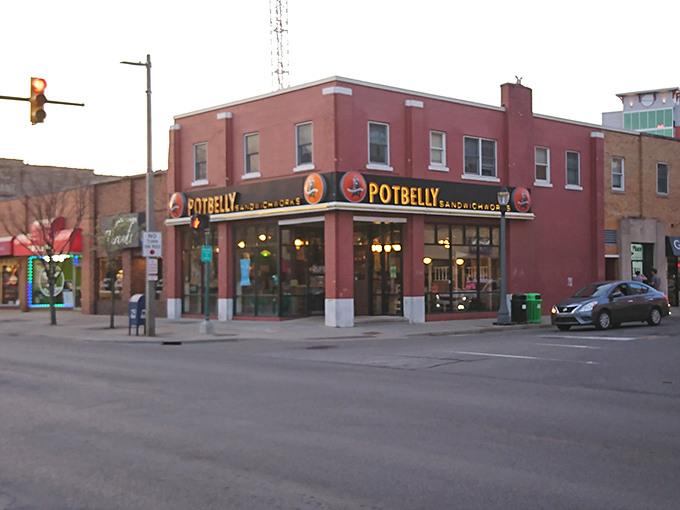 That inviting corner location draws hungry students and discerning locals for one delicious common reason.