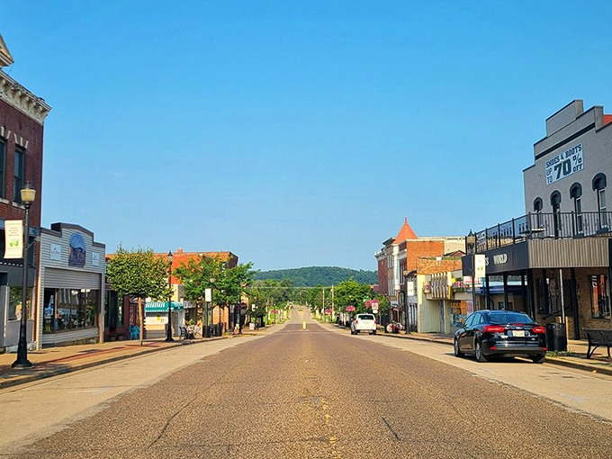 Rolling hills frame this historic river town where your Social Security dollars work overtime.