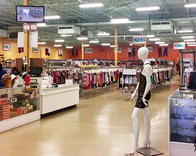 Inside, the meticulously organized departments make hunting for that perfect find a pleasure rather than a chore.