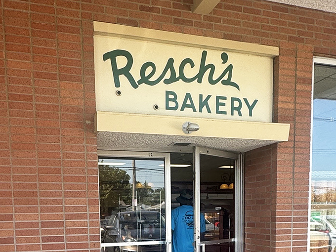 This unassuming entrance leads to a time machine where donuts taste like your childhood memories, only better.