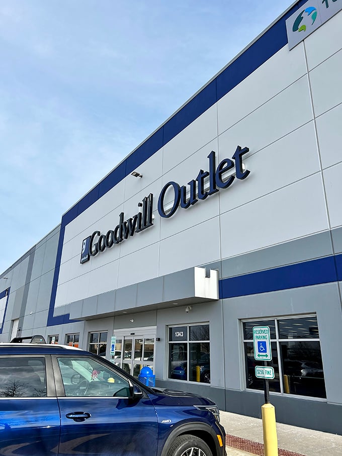 Goodwill Outlet's warehouse-style approach means serious treasure hunters can dig deep for incredible pound-based bargains.