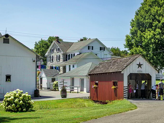 Ronks showcases the Amish dedication to craftsmanship, where even a simple shop becomes a charming slice of Americana.