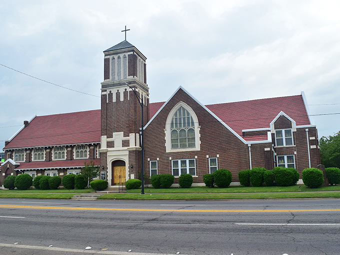 Russellville's historic churches stand tall while local businesses keep prices down to earth &ndash; a heavenly combination.
