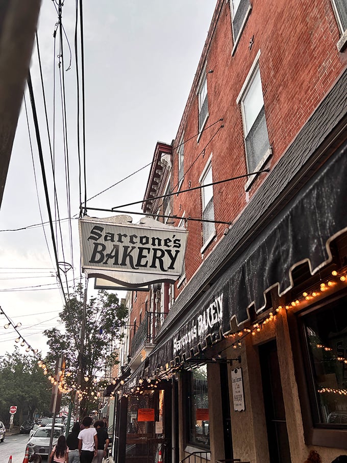 Sometimes the best neighborhood treasures hide behind the most wonderfully weathered brick facades.