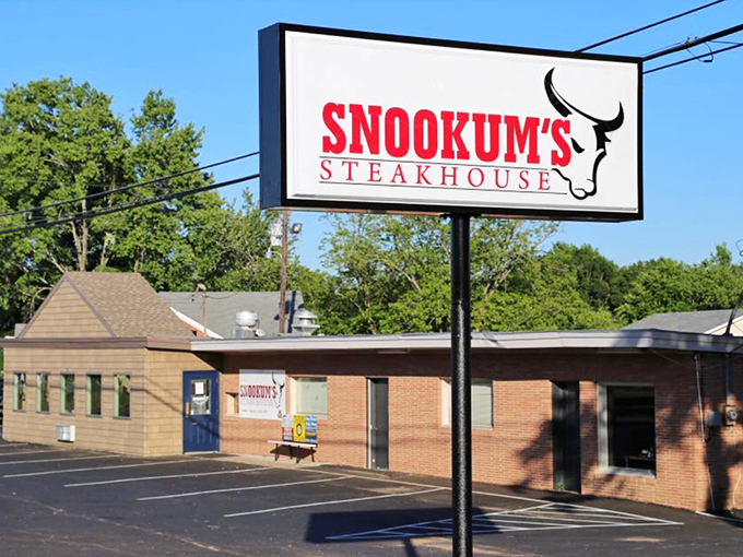 Don't judge this book by its cover - behind that simple exterior lies steak perfection.