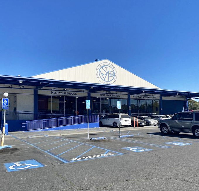 The Society's welcoming storefront reflects its mission: great deals that make a difference in people's lives every day.